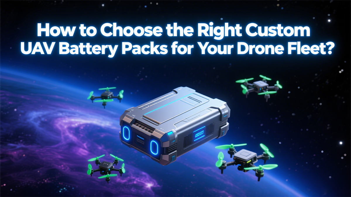 Why Custom UAV Battery Packs Are Essential for High-Performance Drones