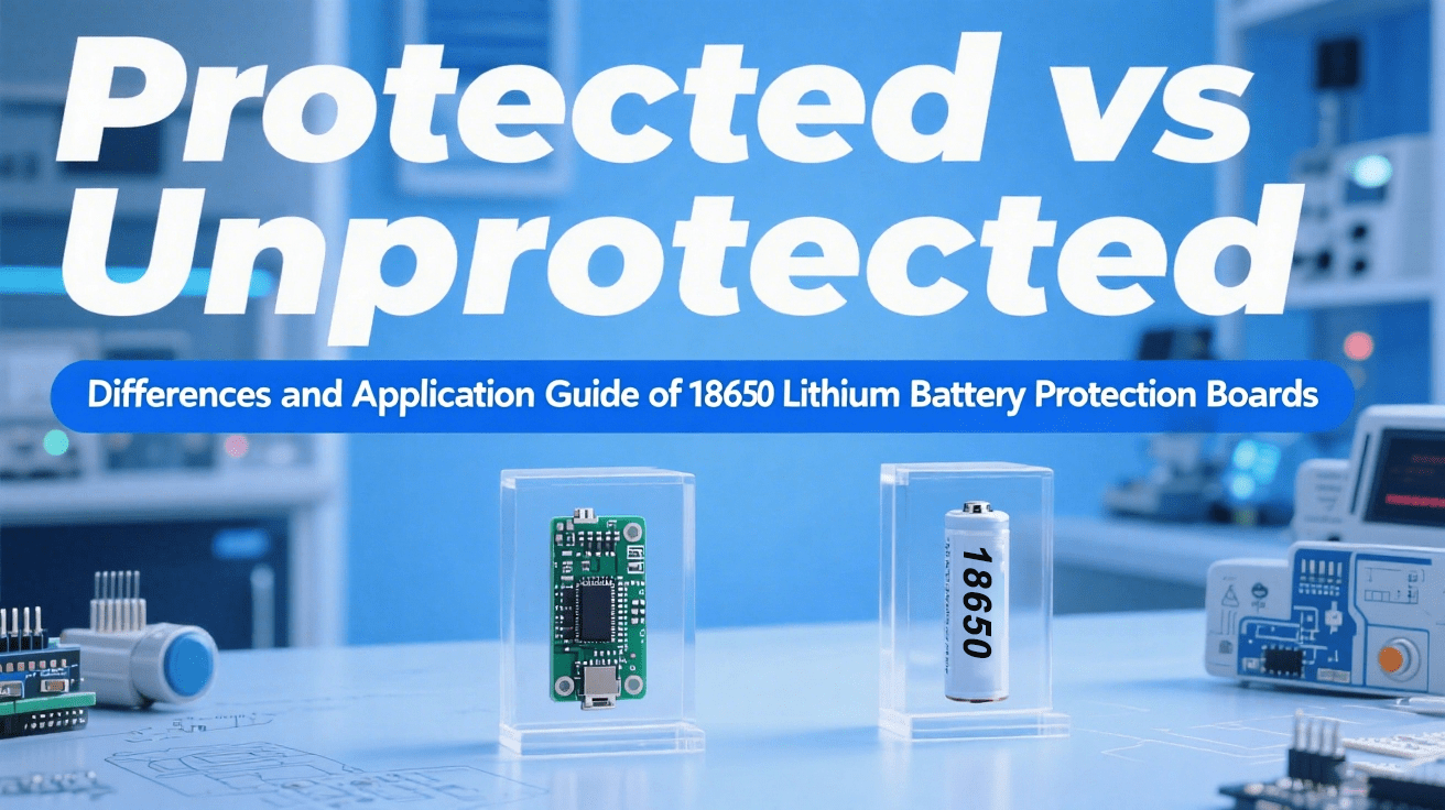 Protected vs Unprotected: A Practical Guide to 18650 Battery Protection ...