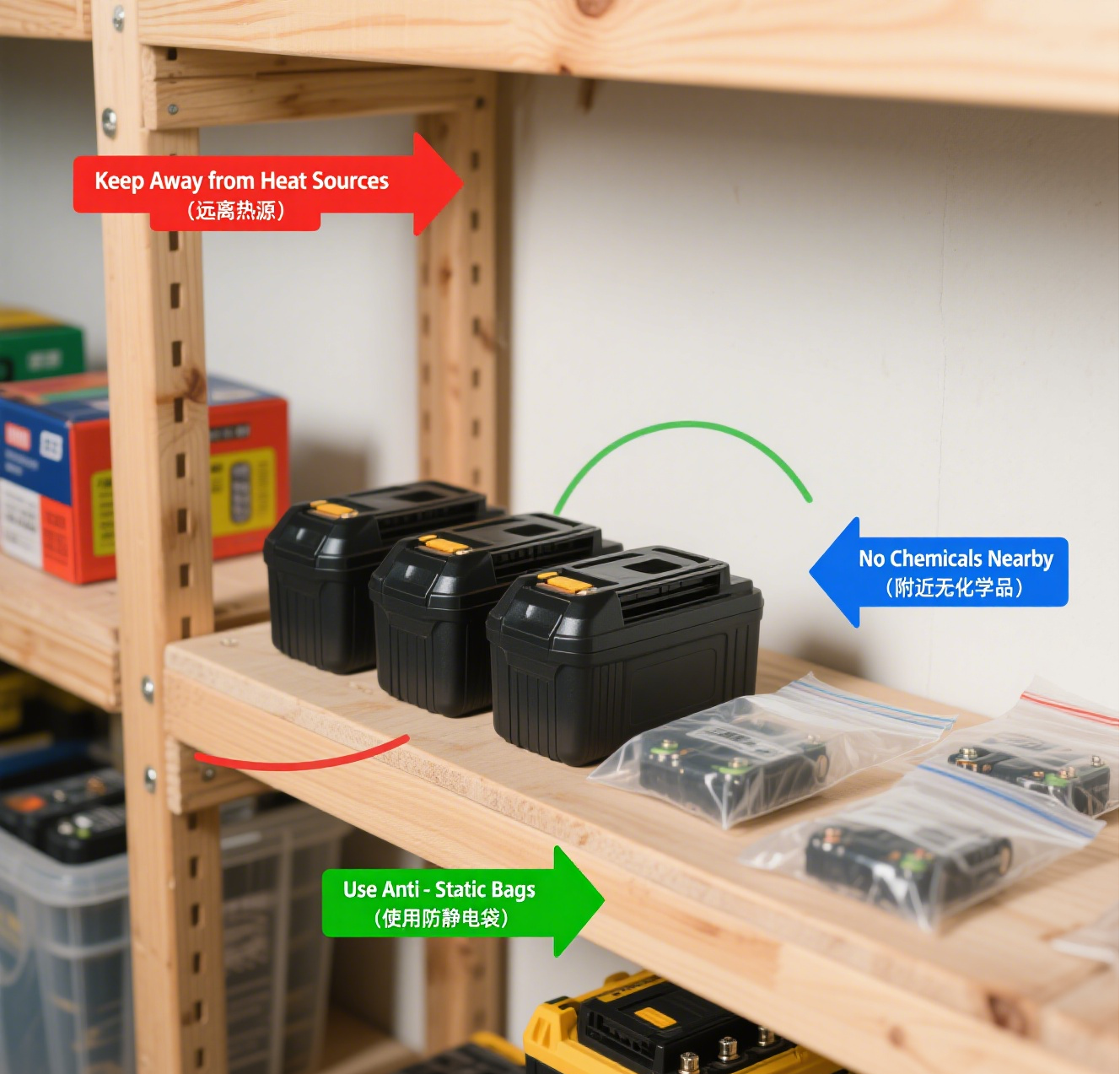 How to Storage Power Tool Battery: Maintenance Guide to Extend Battery ...