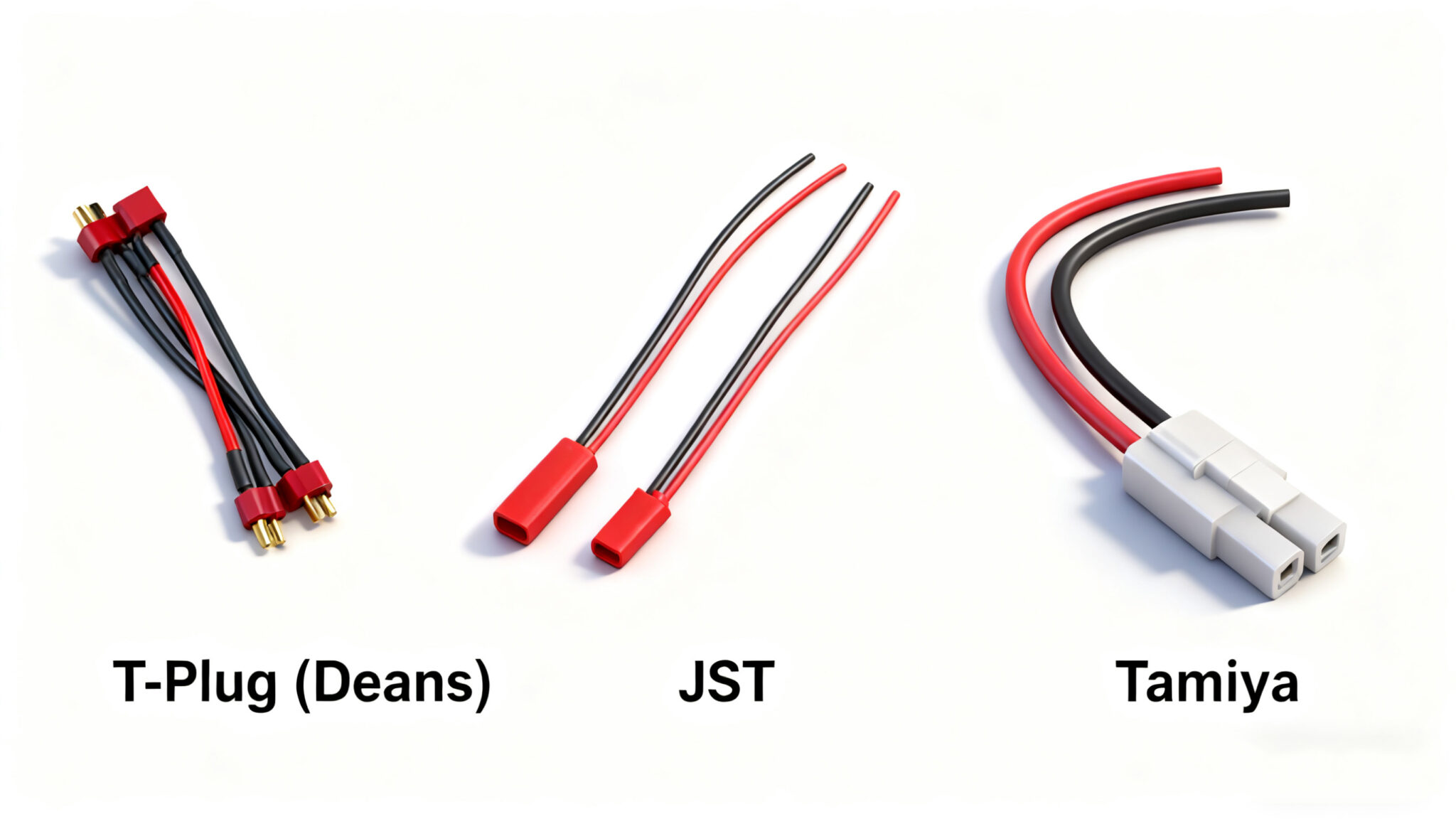 Understanding the Different Types of RC Battery Connectors - Apsenx ...